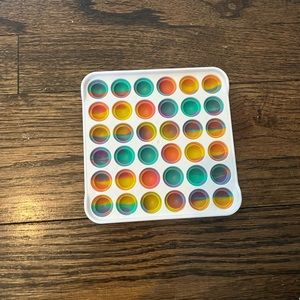 Toys | 3 Hard Pop Its Pineapple Pop It Purple Circle Pop Ittie Dye ...